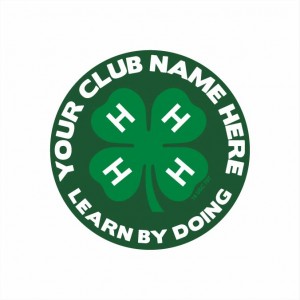 4-H Club Embroidered Patch Design Ideas from ClassB