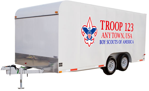 Scouting America Troop Trailer Graphics - ClassB® Custom Apparel and ...