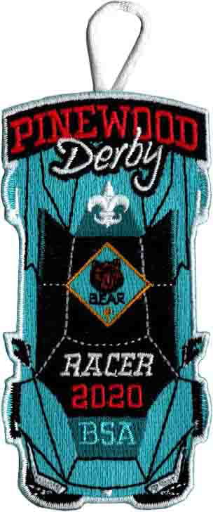 Racer Patches™ Cub Scout Pinewood Derby Patches - ClassB® Custom ...