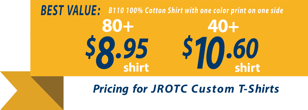 JROTC Custom T-Shirts - ClassB® Custom Apparel and Products