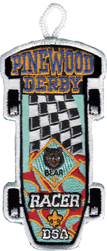 Racer Patches™ Cub Scout Pinewood Derby Patches - ClassB® Custom ...