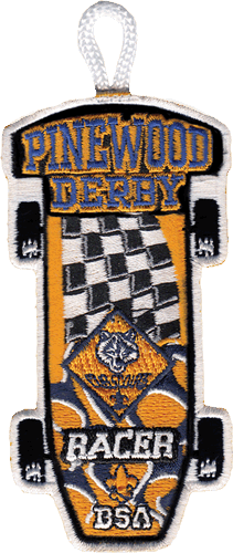 Racer Patches™ Cub Scout Pinewood Derby Patches - ClassB® Custom ...