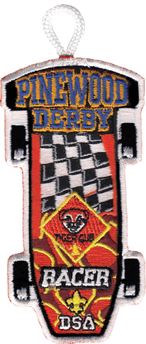 Racer Patches™ Cub Scout Pinewood Derby Patches - ClassB® Custom ...